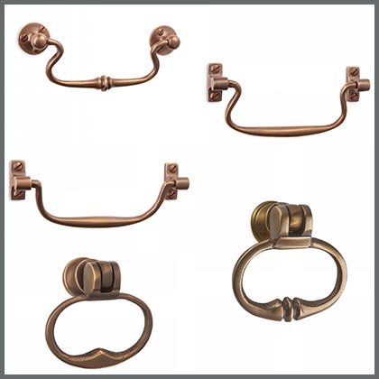 Drop Handle by Brascote & Co | Cabinet Furniture– FulhamBrassOnline