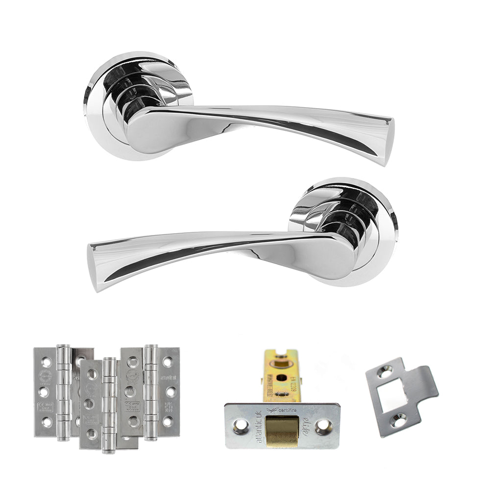 Colorado Lever Handle Latch Door Pack– FulhamBrassOnline