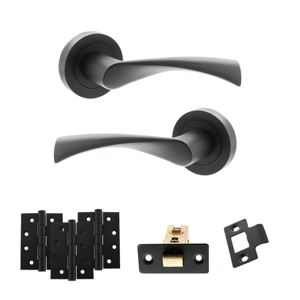 Colorado Lever Handle Latch Door Pack– FulhamBrassOnline