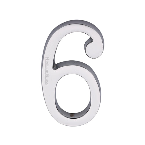 76mm Traditional Pin Fix Door Numeral– FulhamBrassOnline