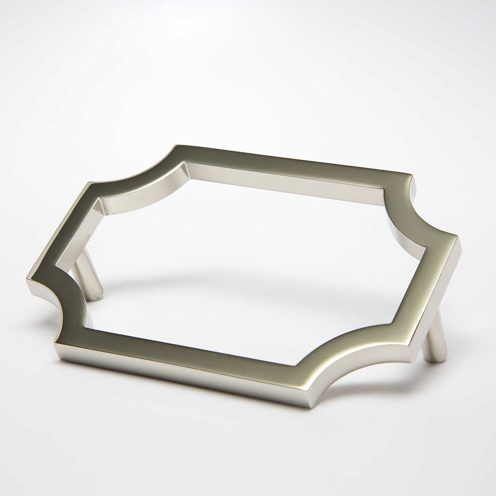 Classic Series Clipped Corner Rectangle Cabinet Handle– FulhamBrassOnline