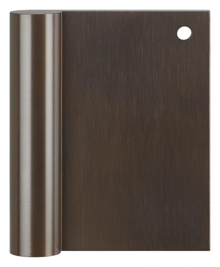 Curved Edge Pull With Angle Return– FulhamBrassOnline