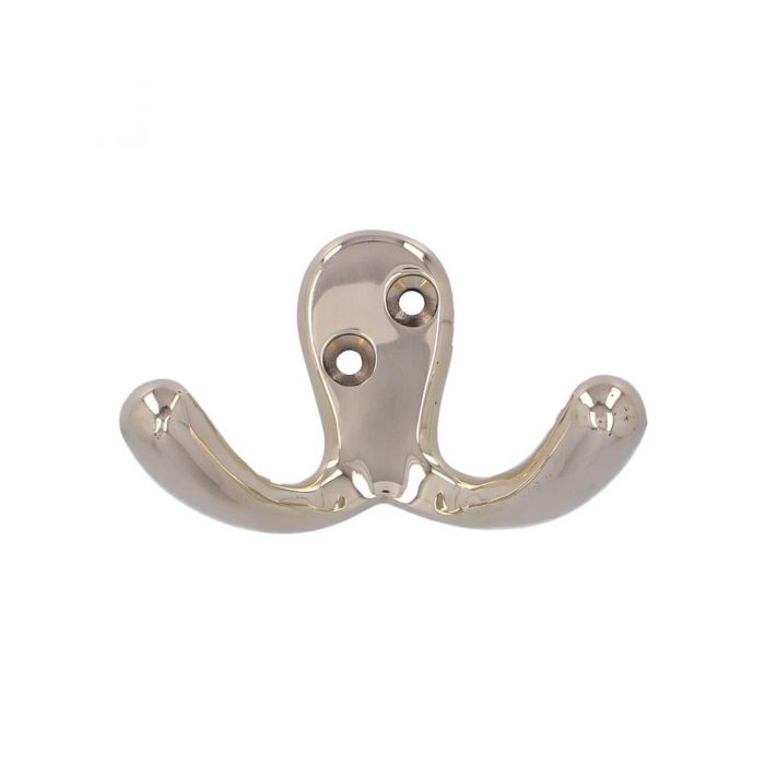 Alexander & Wilks Victorian Double Robe Hook– FulhamBrassOnline