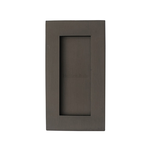 Plain Rectangular Flush Pull Concealed Fix– FulhamBrassOnline