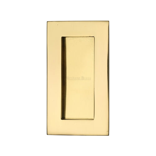 Plain Rectangular Flush Pull Concealed Fix– FulhamBrassOnline