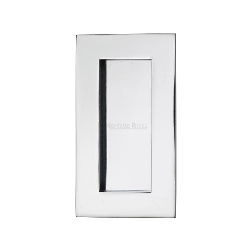 Plain Rectangular Flush Pull Concealed Fix– FulhamBrassOnline