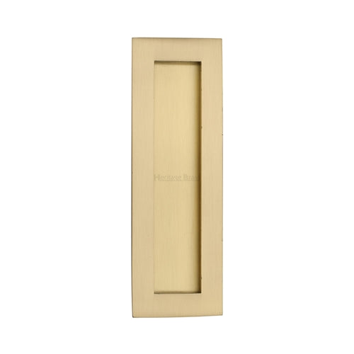 Plain Rectangular Flush Pull Concealed Fix– FulhamBrassOnline